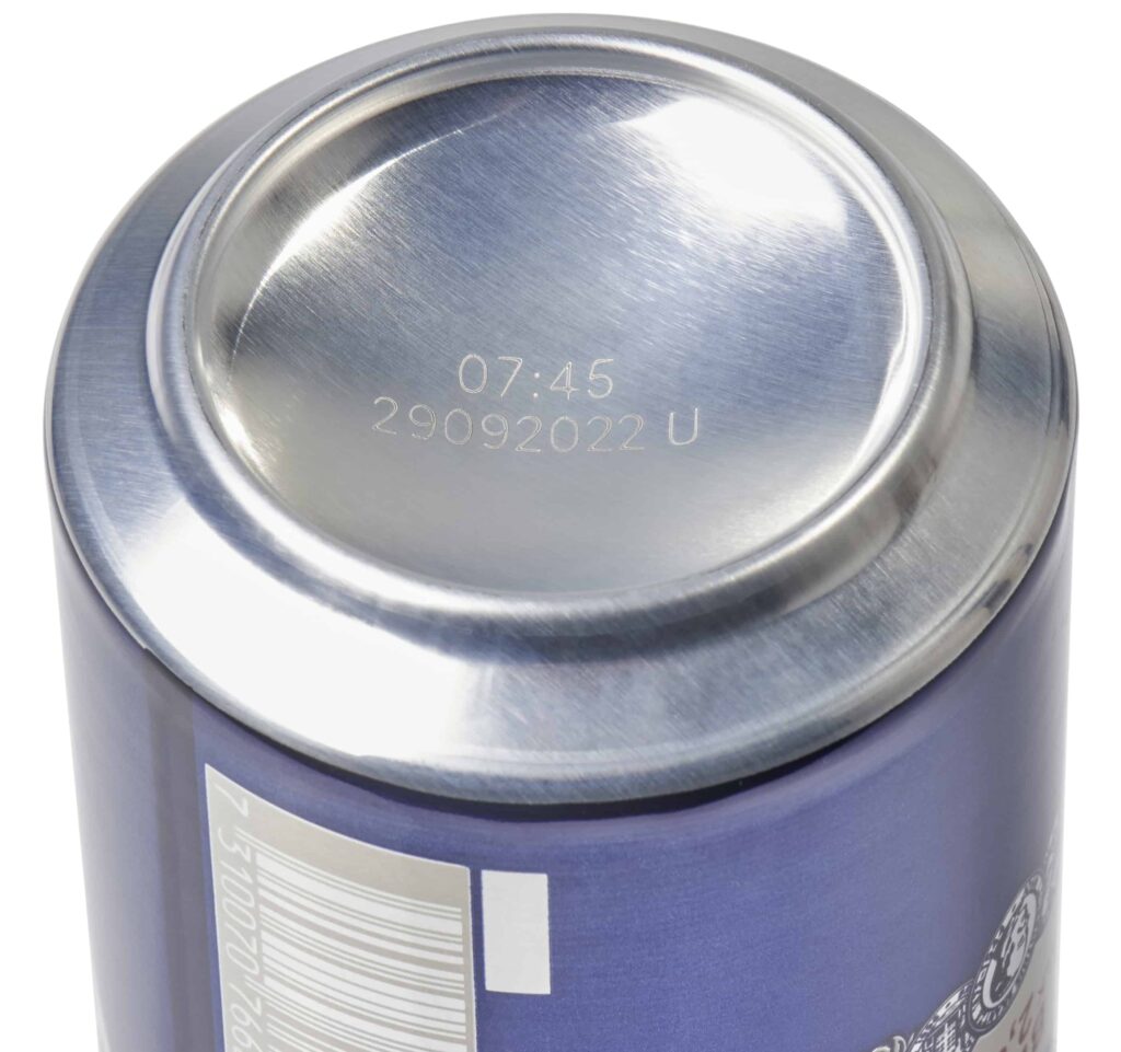 Dominos fiberlaser, F720i, er det ideelle valg til dåsemærkning