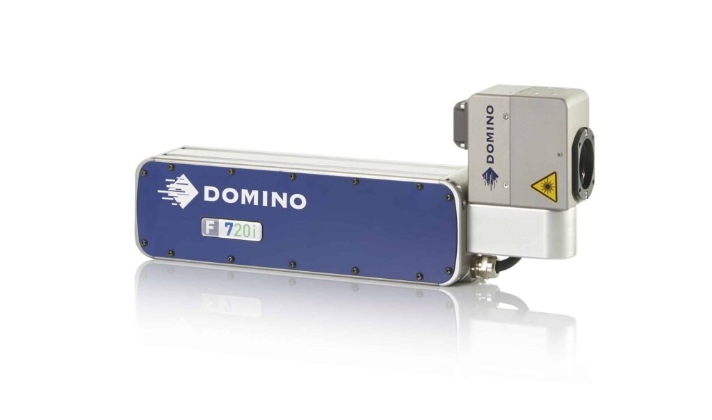Dominos fiberlaser, F720i, er det ideelle valg til dåsemærkning